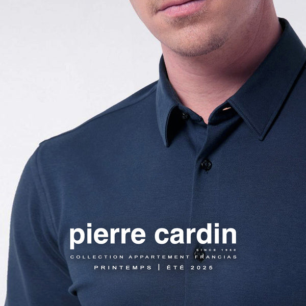 PIERRE CARDIN FutureFlex Tailored Fit Delavere Sötétkék Navy Renkívűl - Classic For Men